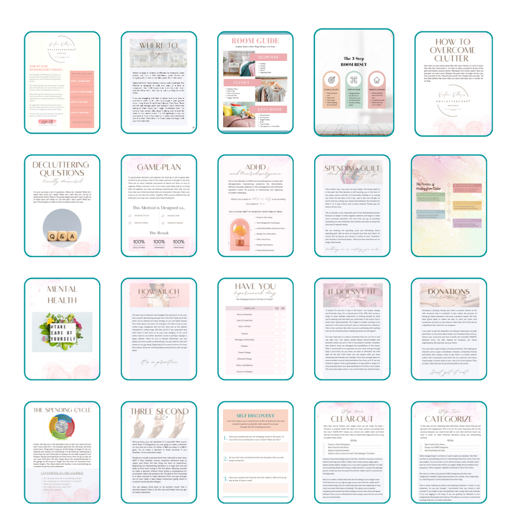 Declutter Kit – Kayleen Kelly Home Organizing